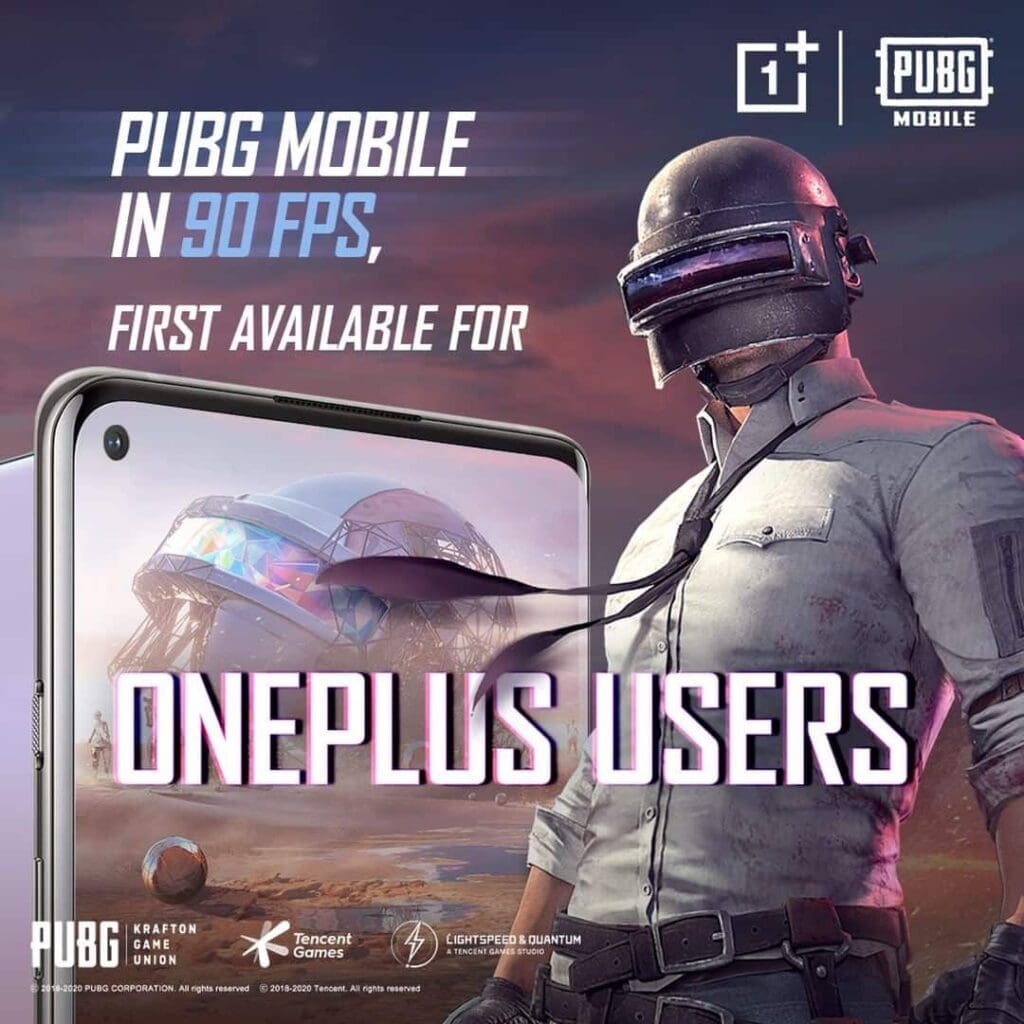 OnePlus partners with PUBG Mobile to bring exclusive 90fps game mode ...