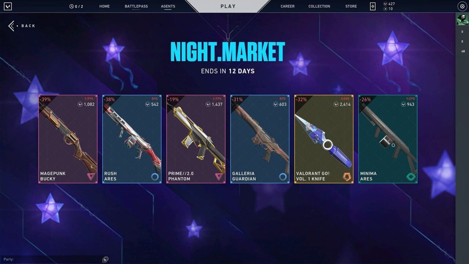 Valorant Night Market Skins, Prices and More: Episode 3 Act 3