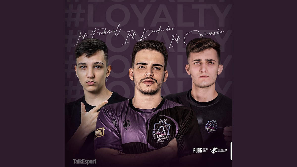 PUBG Mobile: Former Loop Esports players joins Influence Rage esports