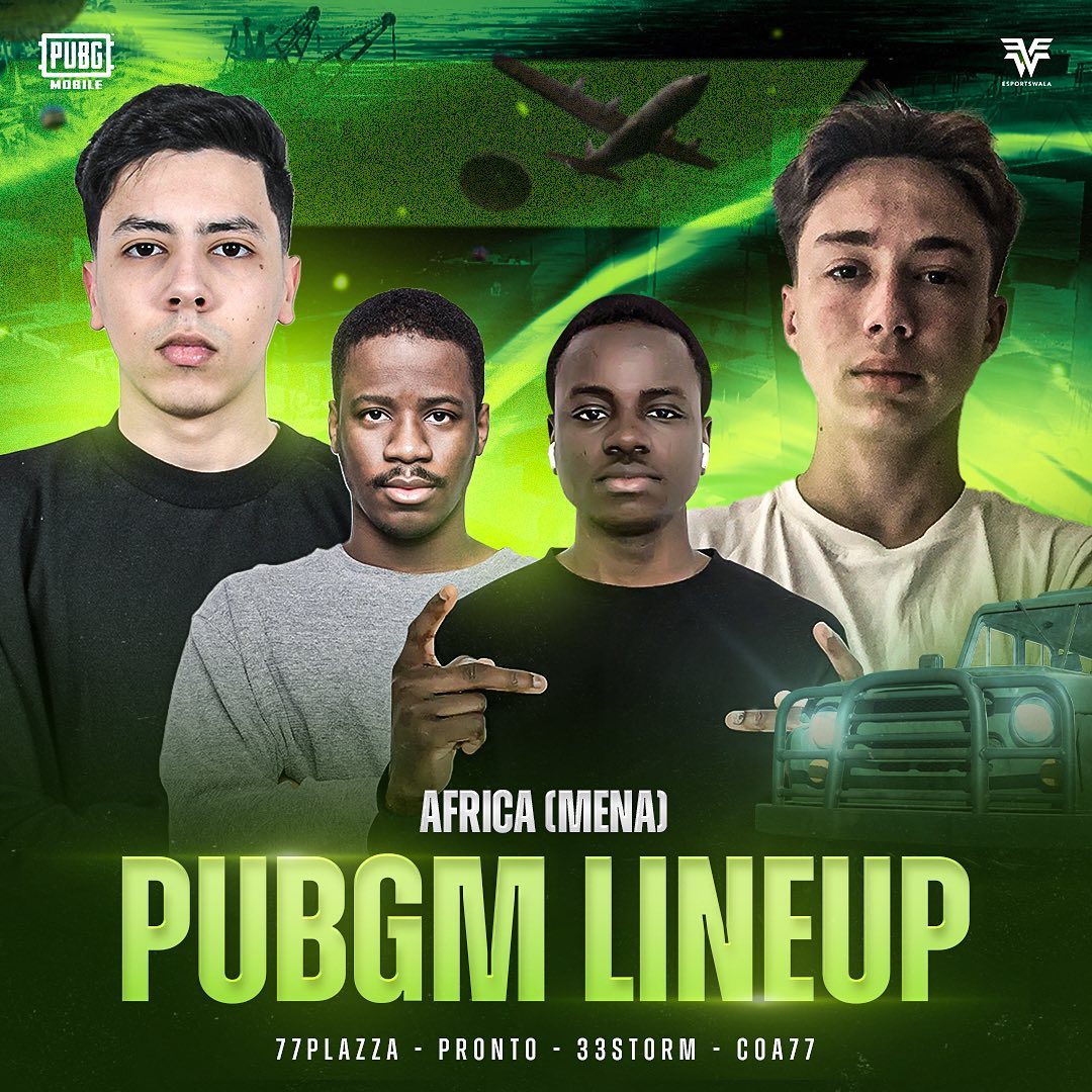 Team Esportswala hires new MENA PUBGM lineup