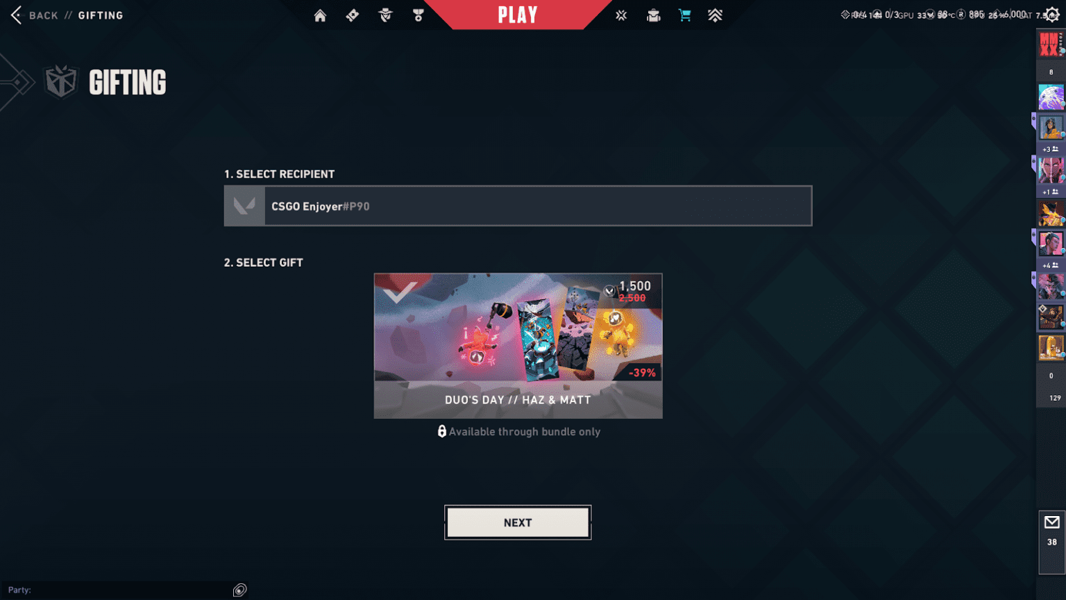 How To Gift Skins in Valorant?