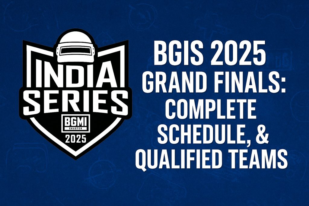 BGIS 2025 Grand Finals: Complete Schedule, Teams & ₹2 Crore Prize Pool (April 25-27)