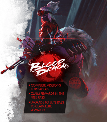 Garena Free Fire introduces Blood Demon Rikoto