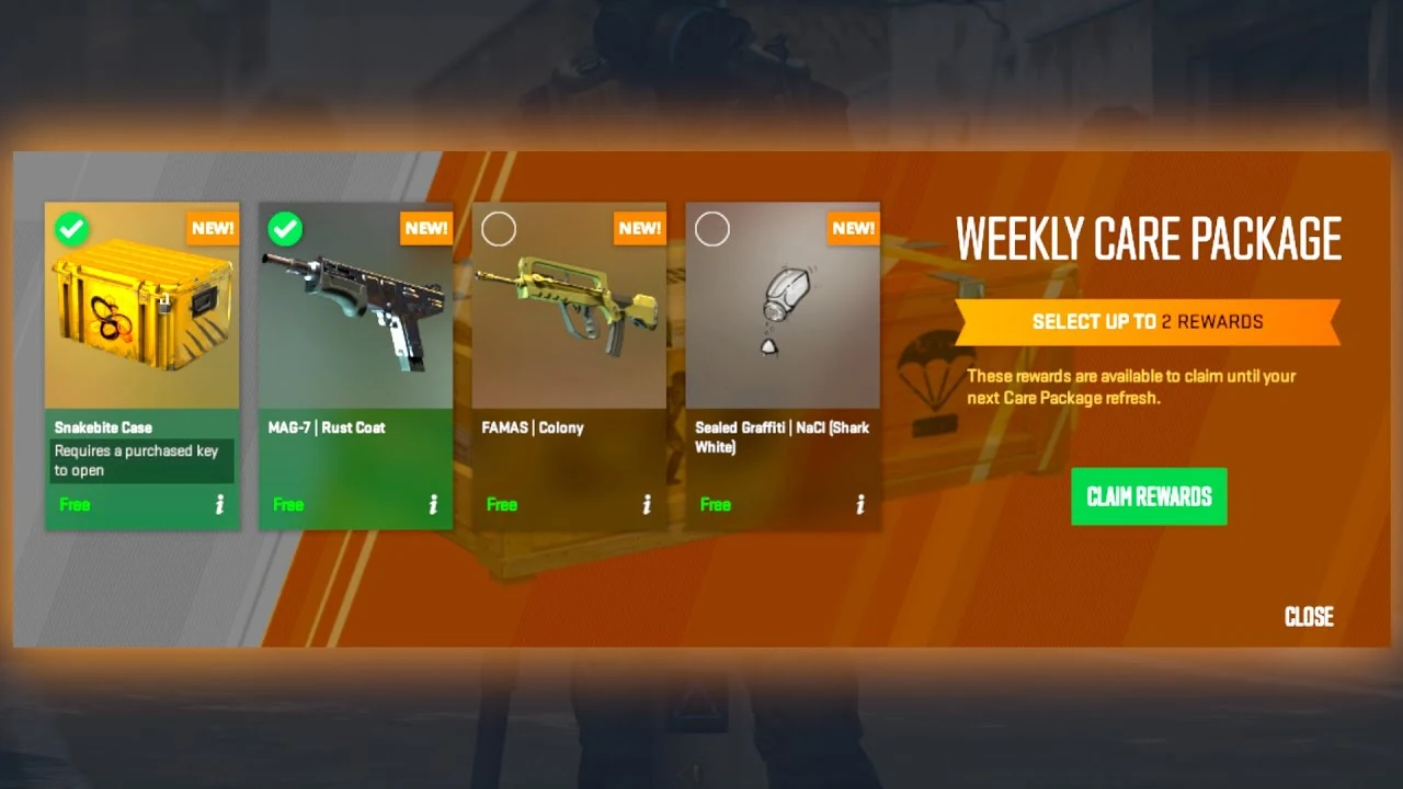 When is the Next CS2 Care Package Drop Reset?