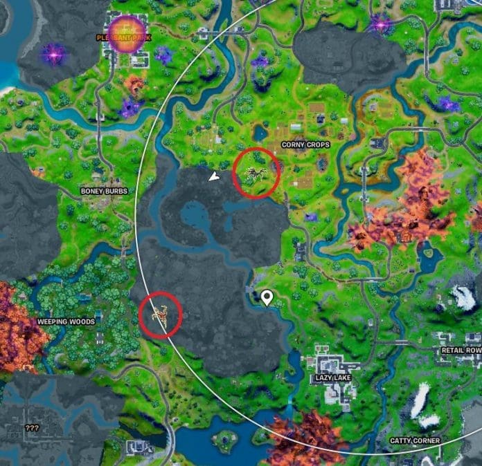 Where Is Carnage or Venom Symbiote in Fortnite Chapter 2 Season 8?