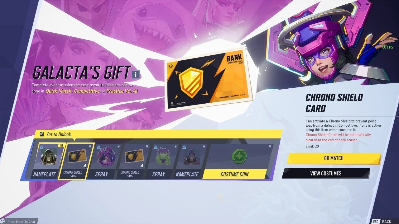 How To Use Chrono Shield Cards in Marvel Rivals?