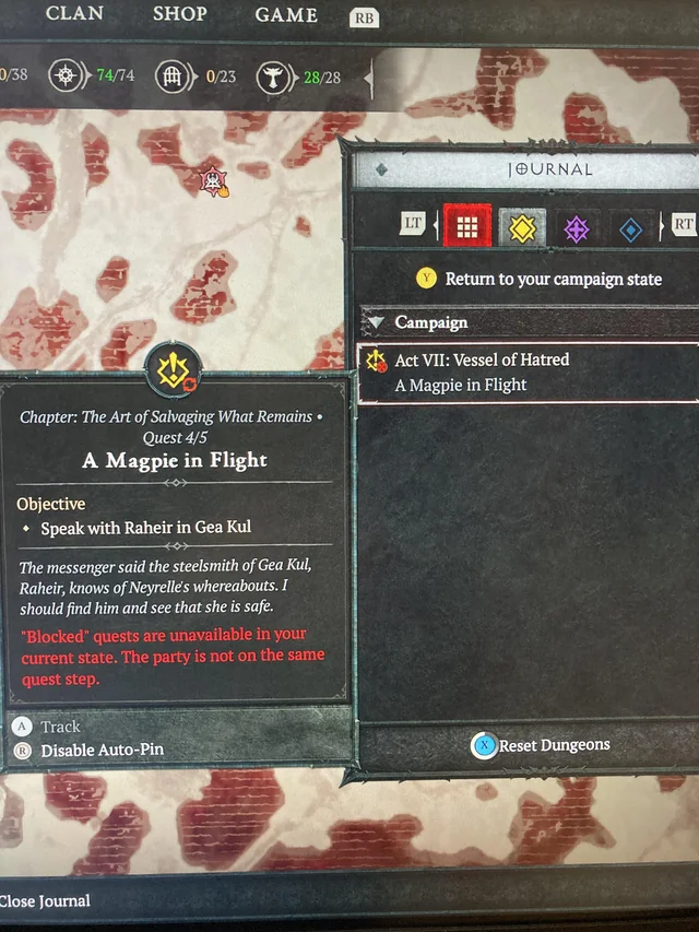 How to Fix Diablo 4 Vessel of Hatred ‘Blocked Quests Are Unavailable in Your Current State’ Error?