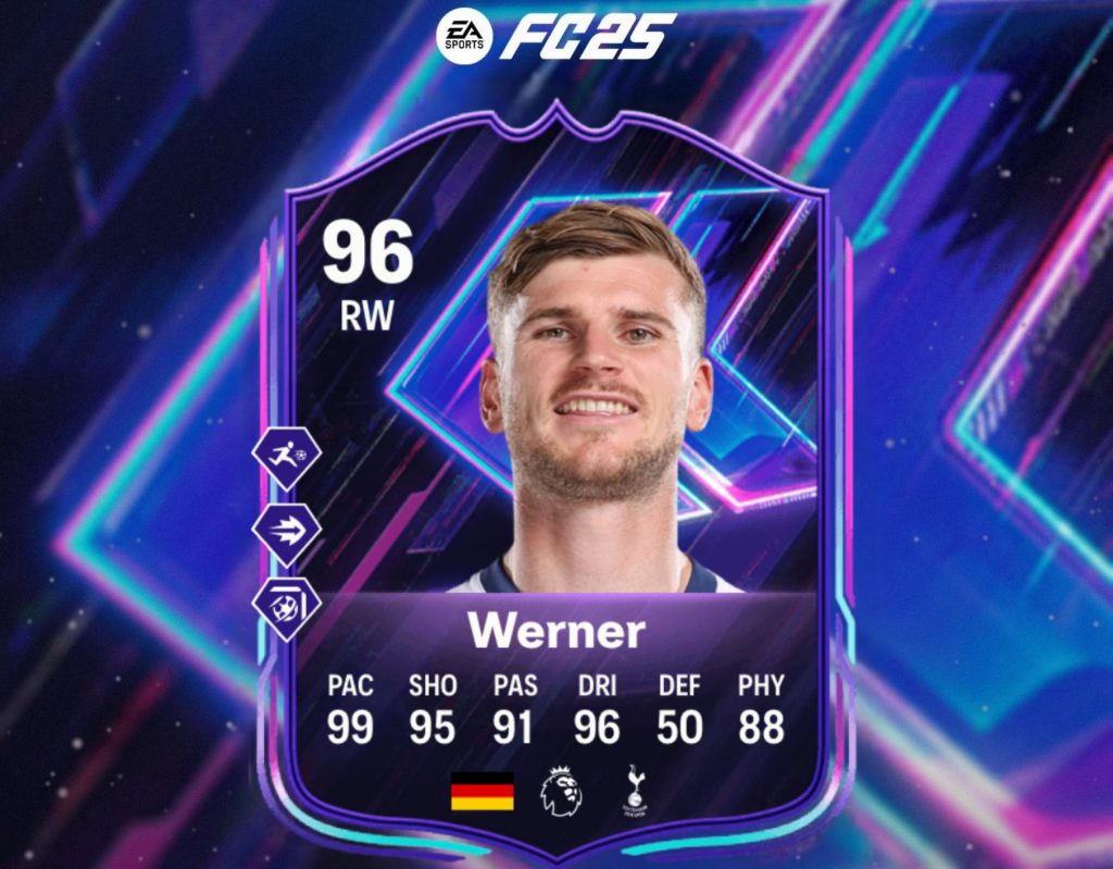 EA FC 25 Timo Werner Flashback SBC: Leaks, Stats & Expected Cost