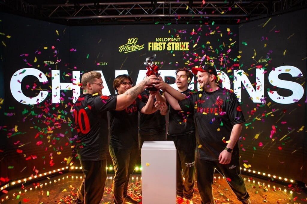 100 Thieves win Valorant First Strike NA: Results and Standings Inside