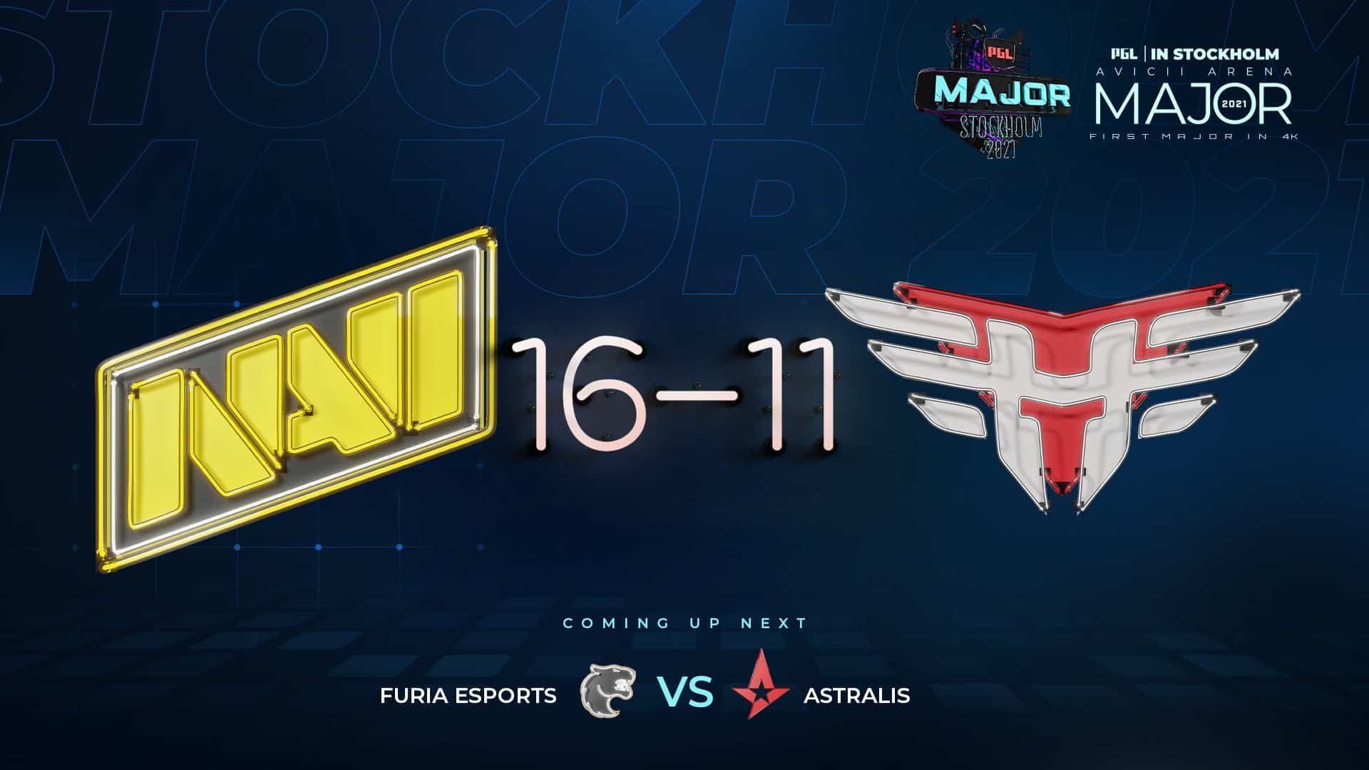 NaVi Off To Winning start vs Heroic at PGL Major