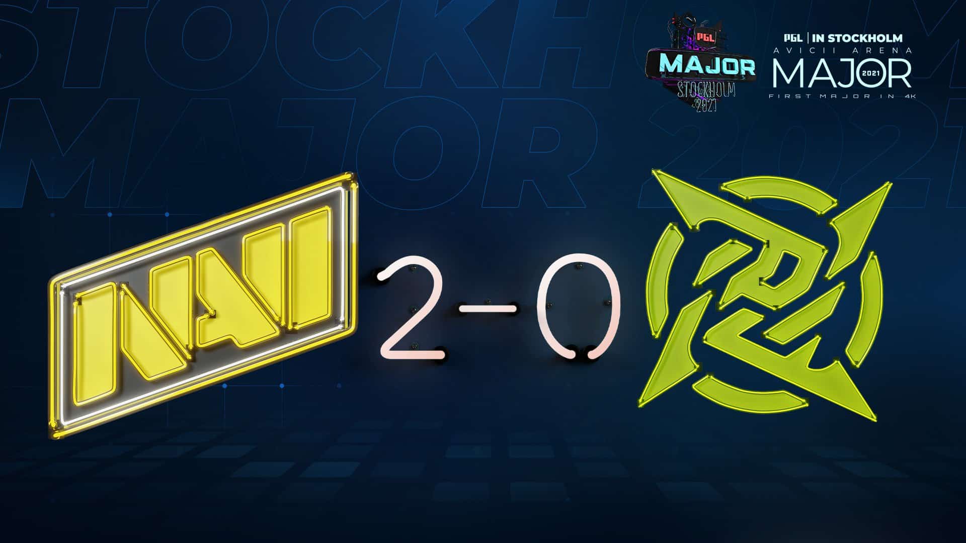 NaVi Secure Top 8 at PGL Major with Win Over NiP