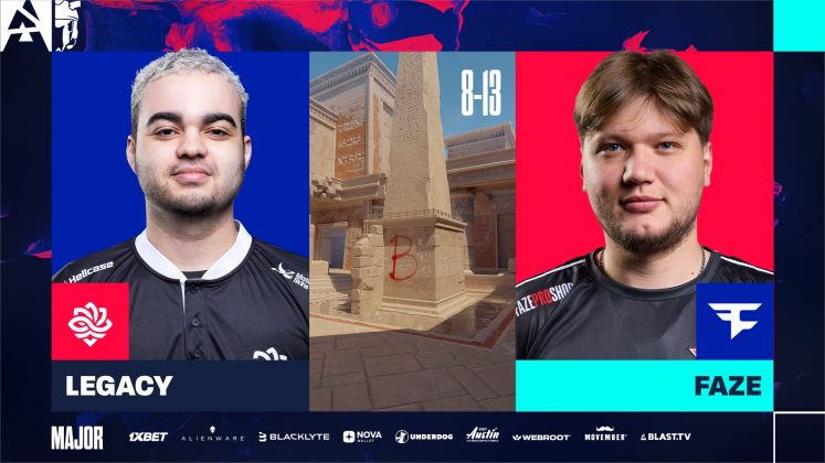 FaZe Beat Legacy in BLAST.tv Austin Major Stage 3