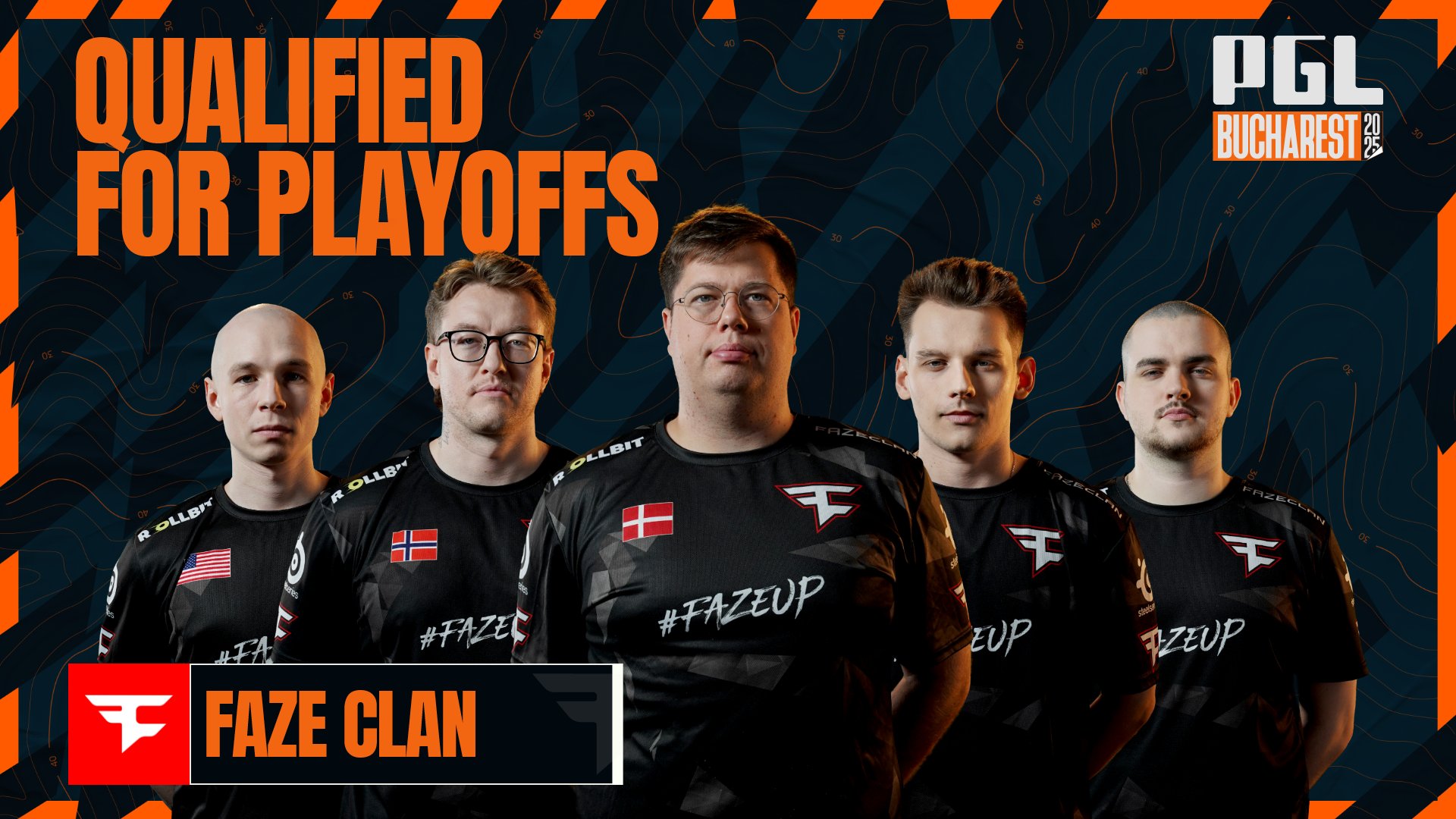 FaZe Clan Eliminates Apogee from PGL Bucharest 2025