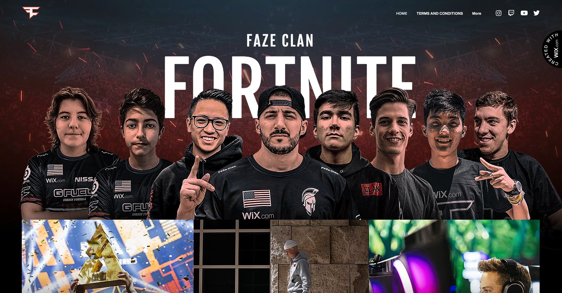 Wix announces global partnership with FaZe Clan