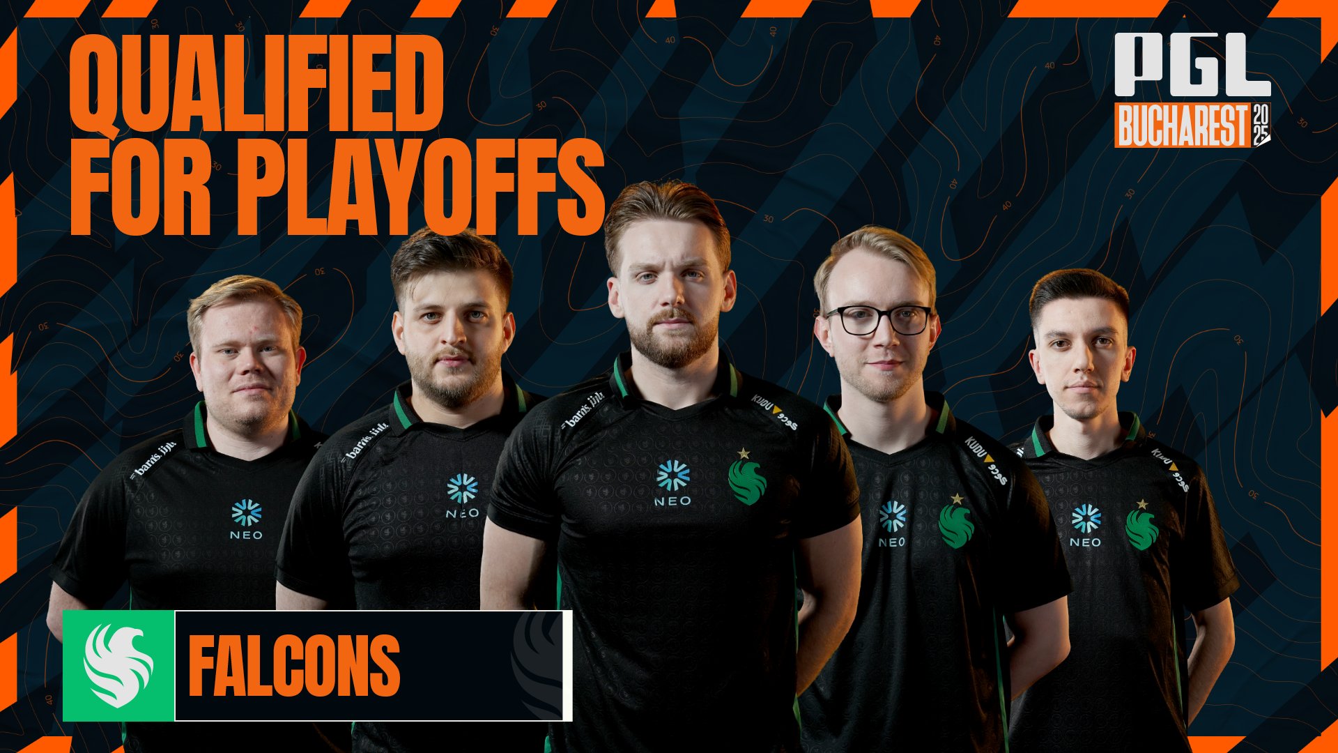 Falcons Qualify for PGL Bucharest 2025 Playoffs