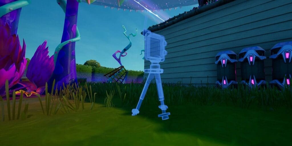 Where to place Bioscanner in Fortnite Alien Biome?