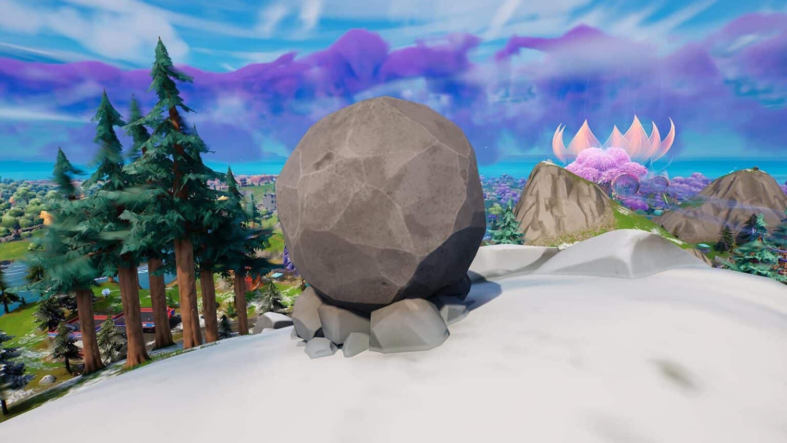 Fortnite Runaway Boulder locations: How to dislodge with a Baller?