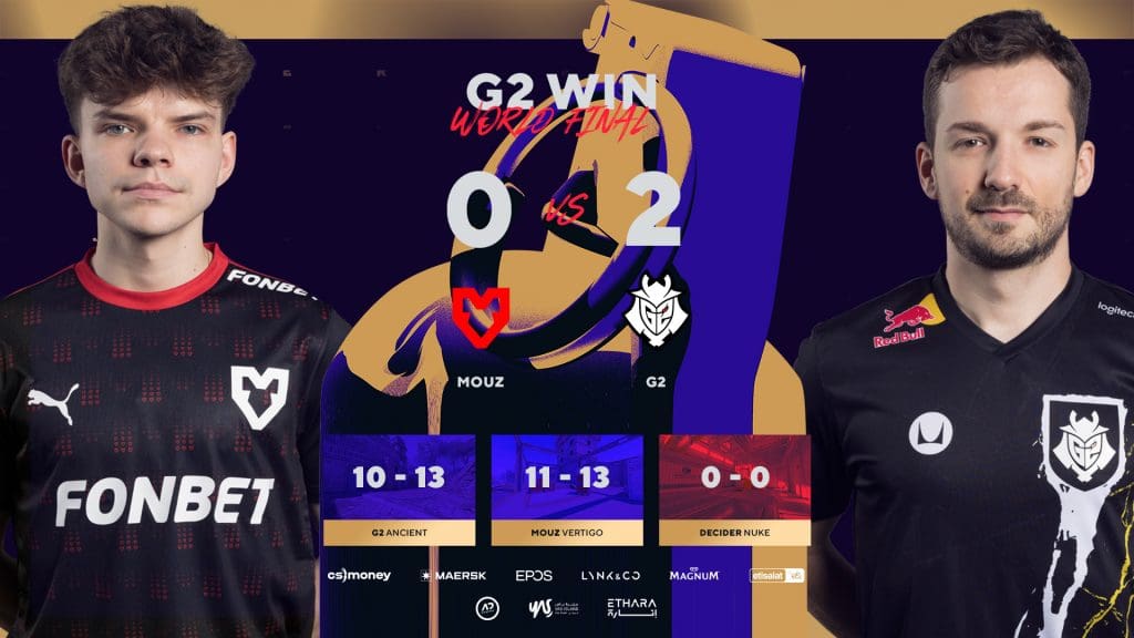 G2 sail past Mouz to the Blast Premier Upper Bracket Finals