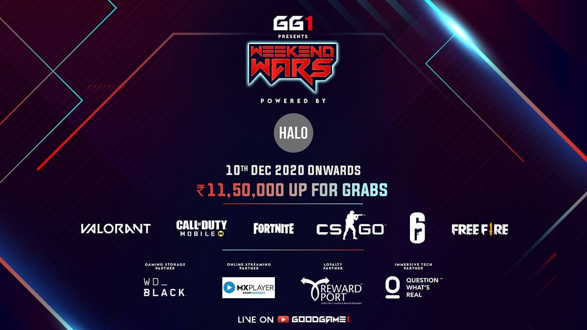 GoodGame1 announces GG1 Weekend Wars - details inside » TalkEsport