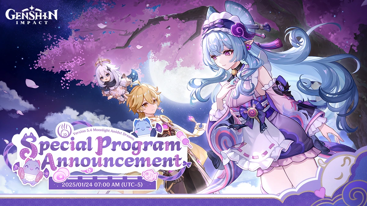 Genshin Impact 5.4 Release Date & Time