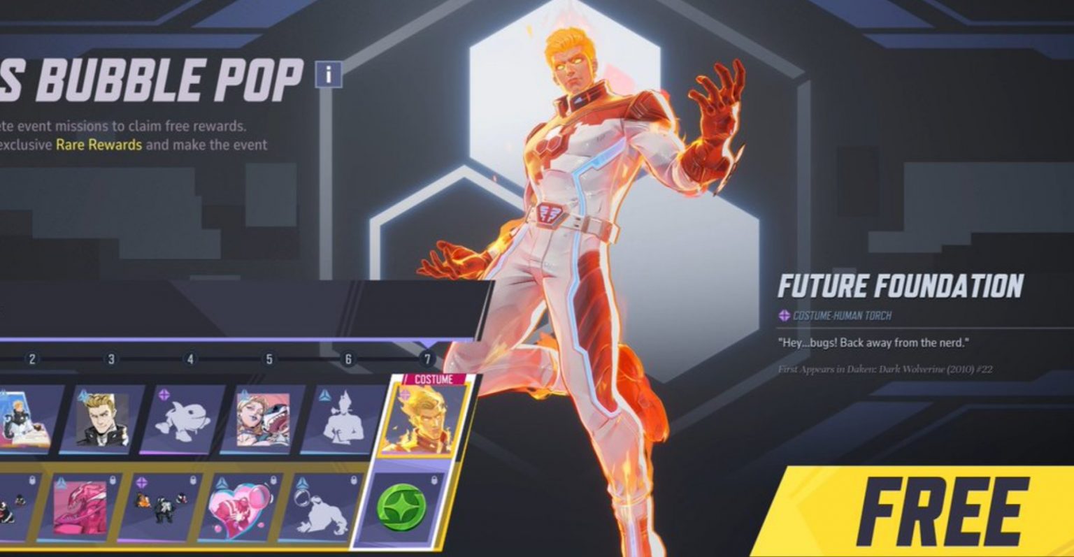 How To Get Human Torch Future Foundation Skin for Free in Marvel Rivals?