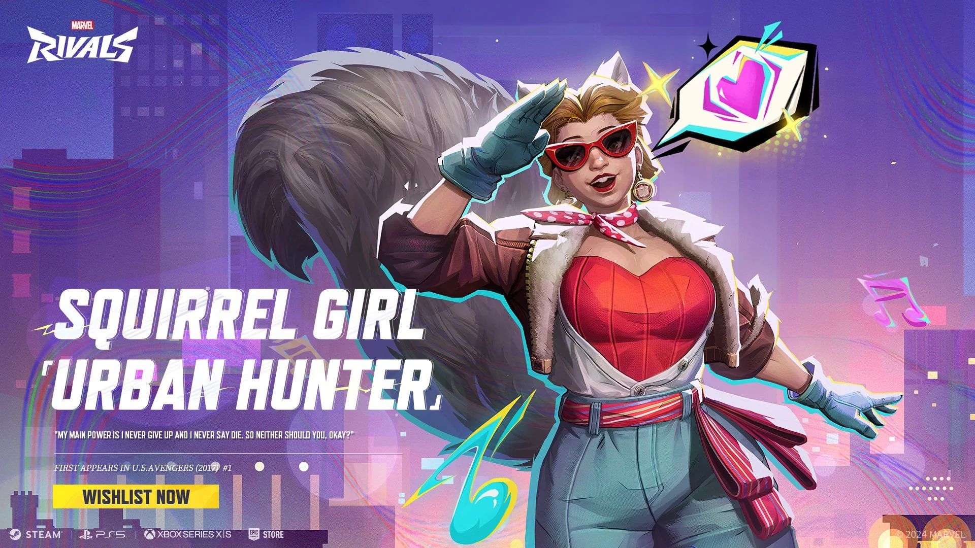 How To Unlock Squirrel Girl Urban Hunter Skin for Free in Marvel Rivals?