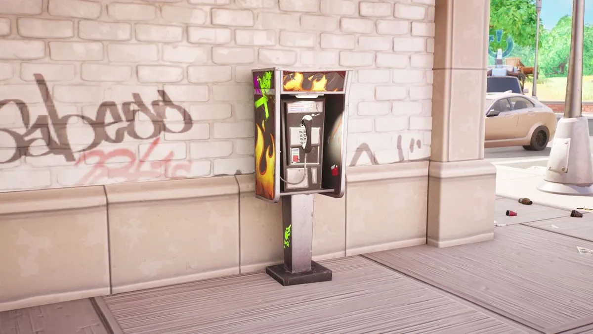 How to Sabotage Payphones in Fortnite?