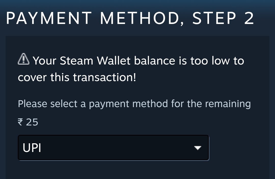 How to Use UPI on Steam?