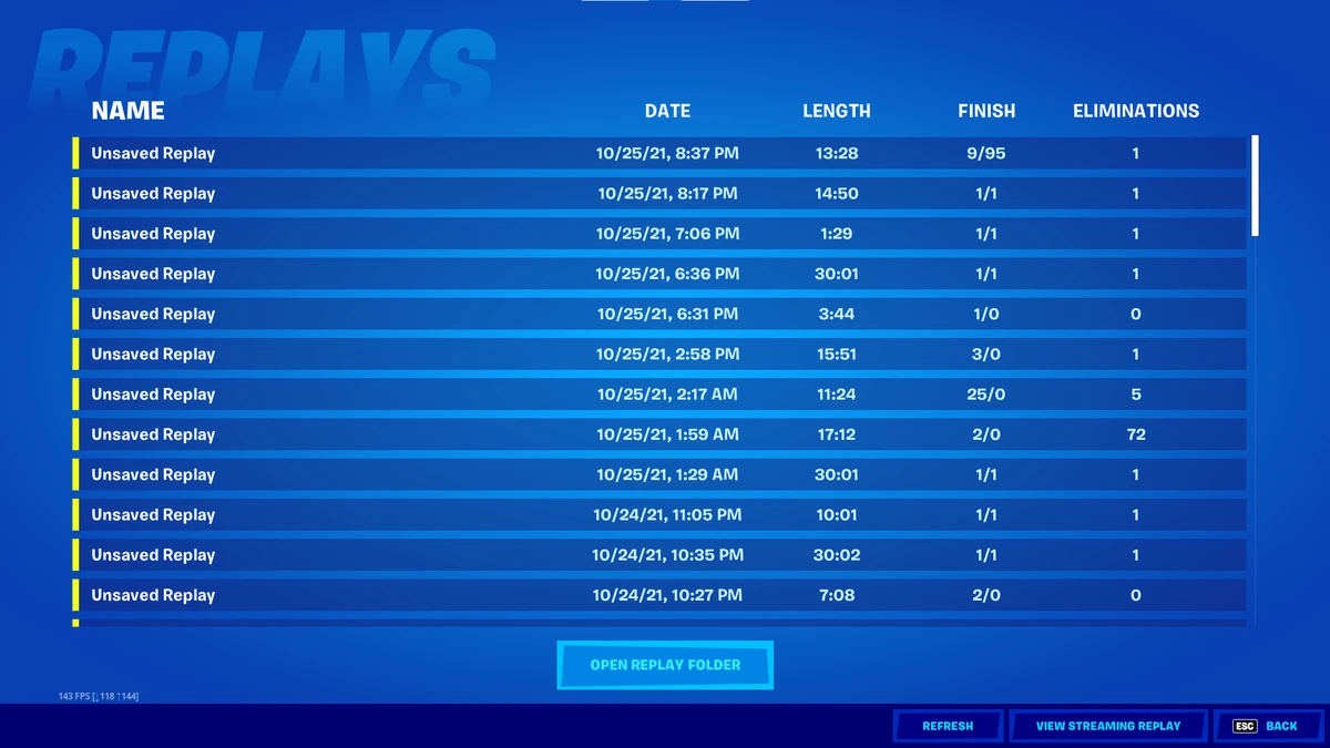 How to View Fortnite Replays?