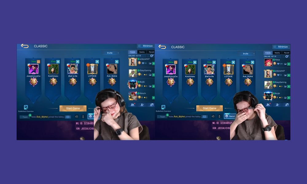 Mobile Legends Streamer broke down in tears after a viewer left abusive ...