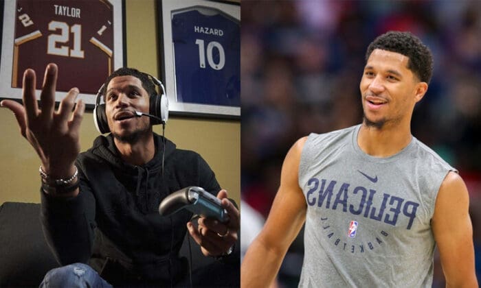 NBA Star Josh Hart rages, destroys keyboard after getting killed in ...