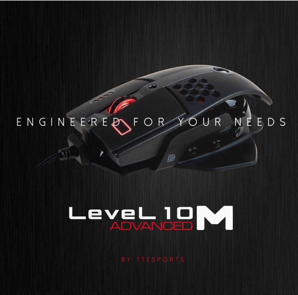 Thermaltake Level 10M Advanced Laser Gaming Mouse on MDCOMPUTERS.in