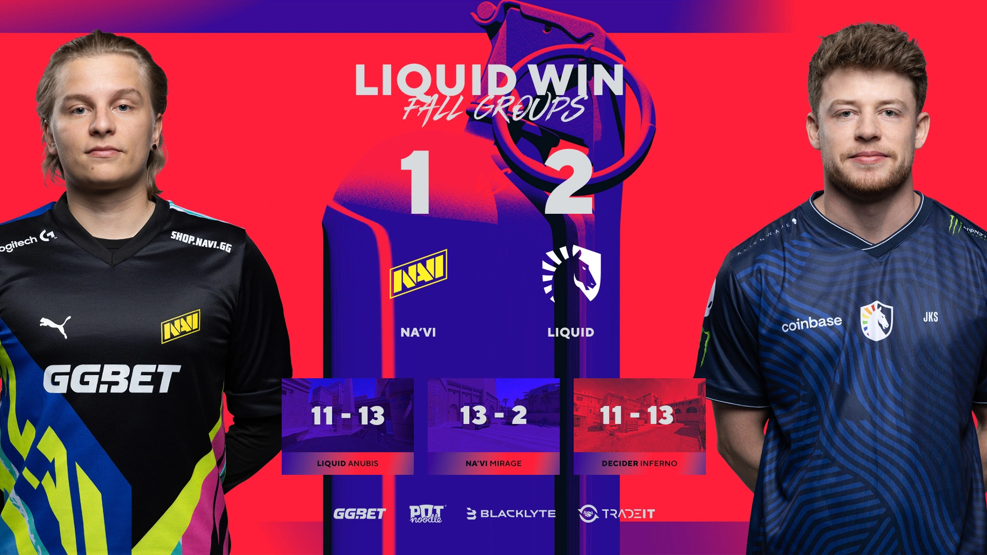 Liquid Comeback Against NAVI in BLAST Premier Fall Groups