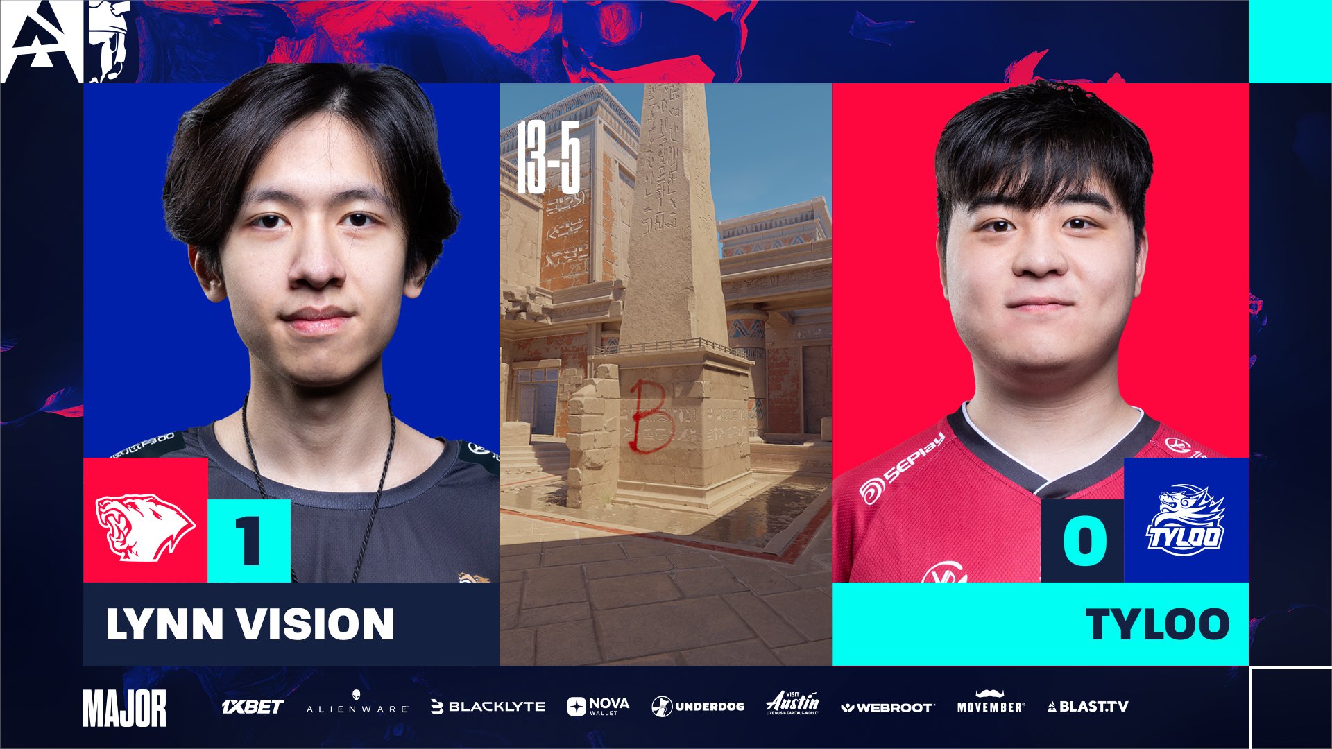 Lynn Vision Beats TYLOO in BLAST.tv Austin Major