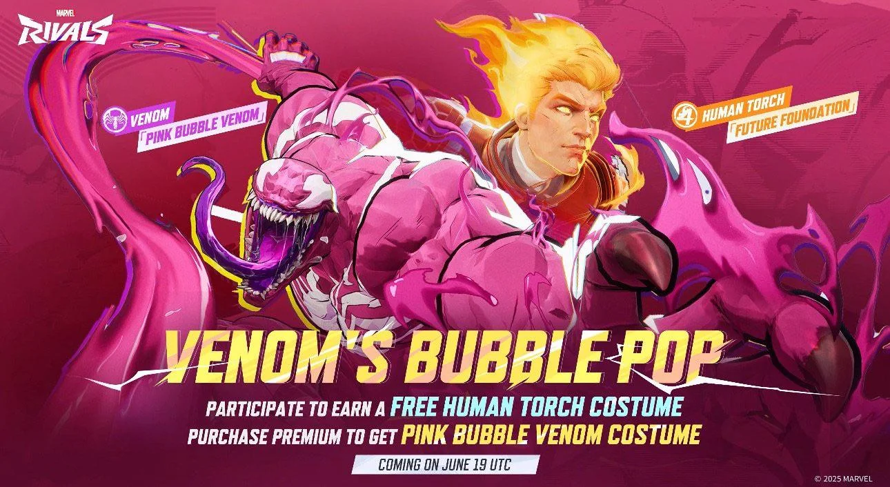 Marvel Rivals Adds a Tralalero Tralala Jeff Emote, Pink Venom Skin & More