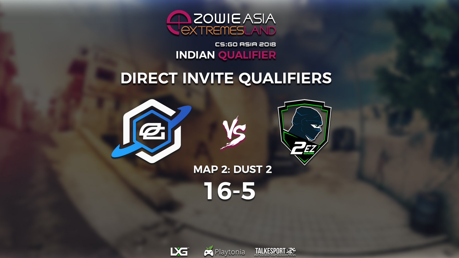 OpTic India sweep away 2ez threat