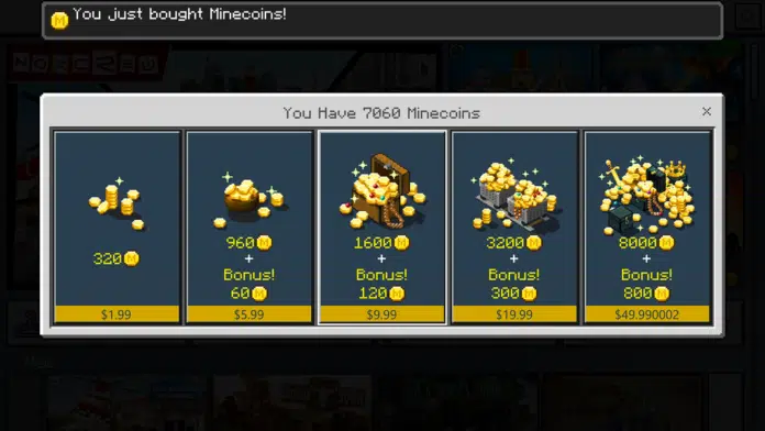 How to buy Minecoins in Minecraft? » TalkEsport
