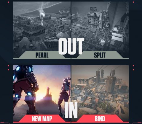 Pearl, Split Removed From Valorant Competitive Map Pool, Bind Returns