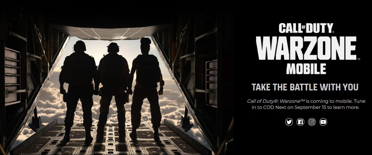 How to Pre register for COD Warzone Mobile