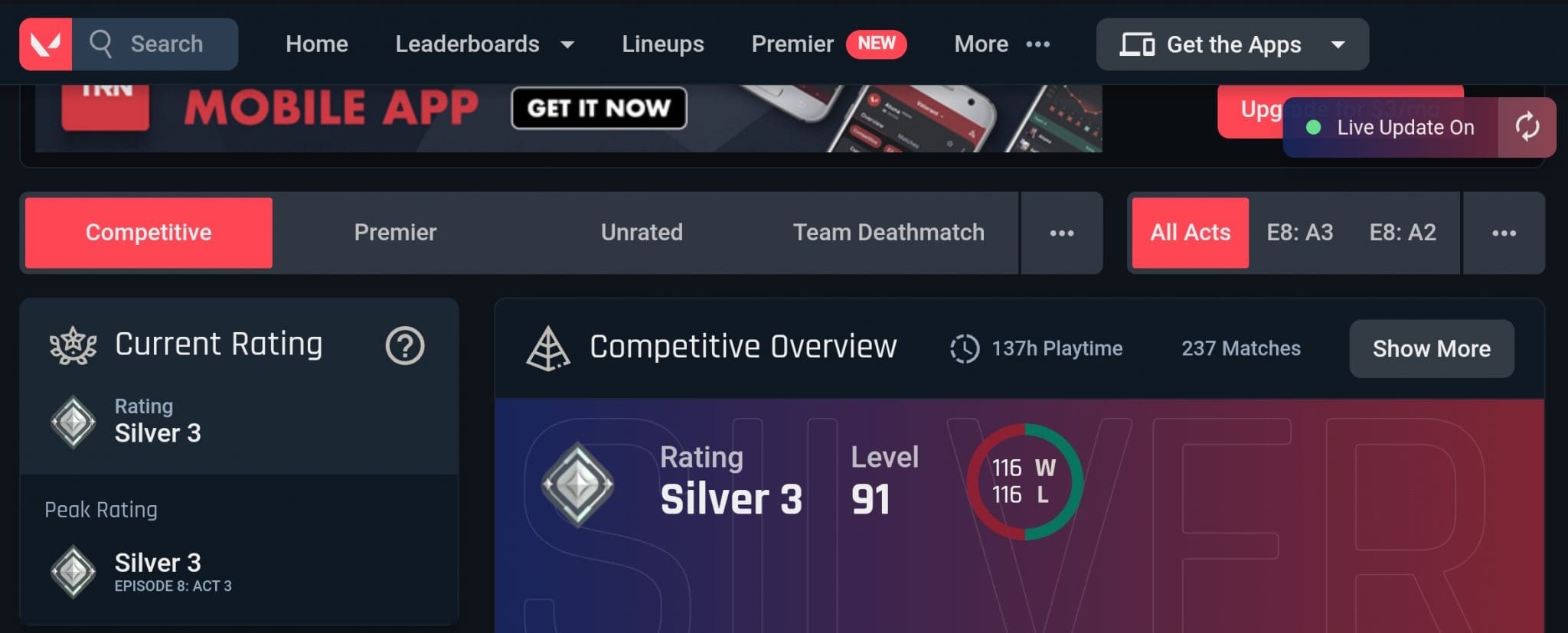 How to Check Play Time in Valorant?