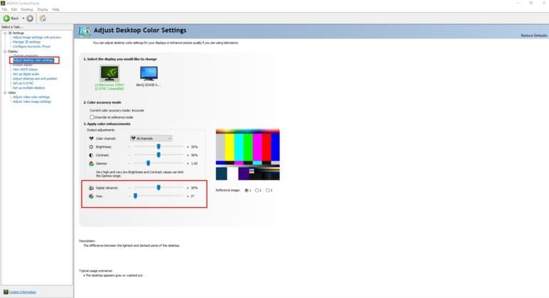 How to use Digital Vibrance with Valorant