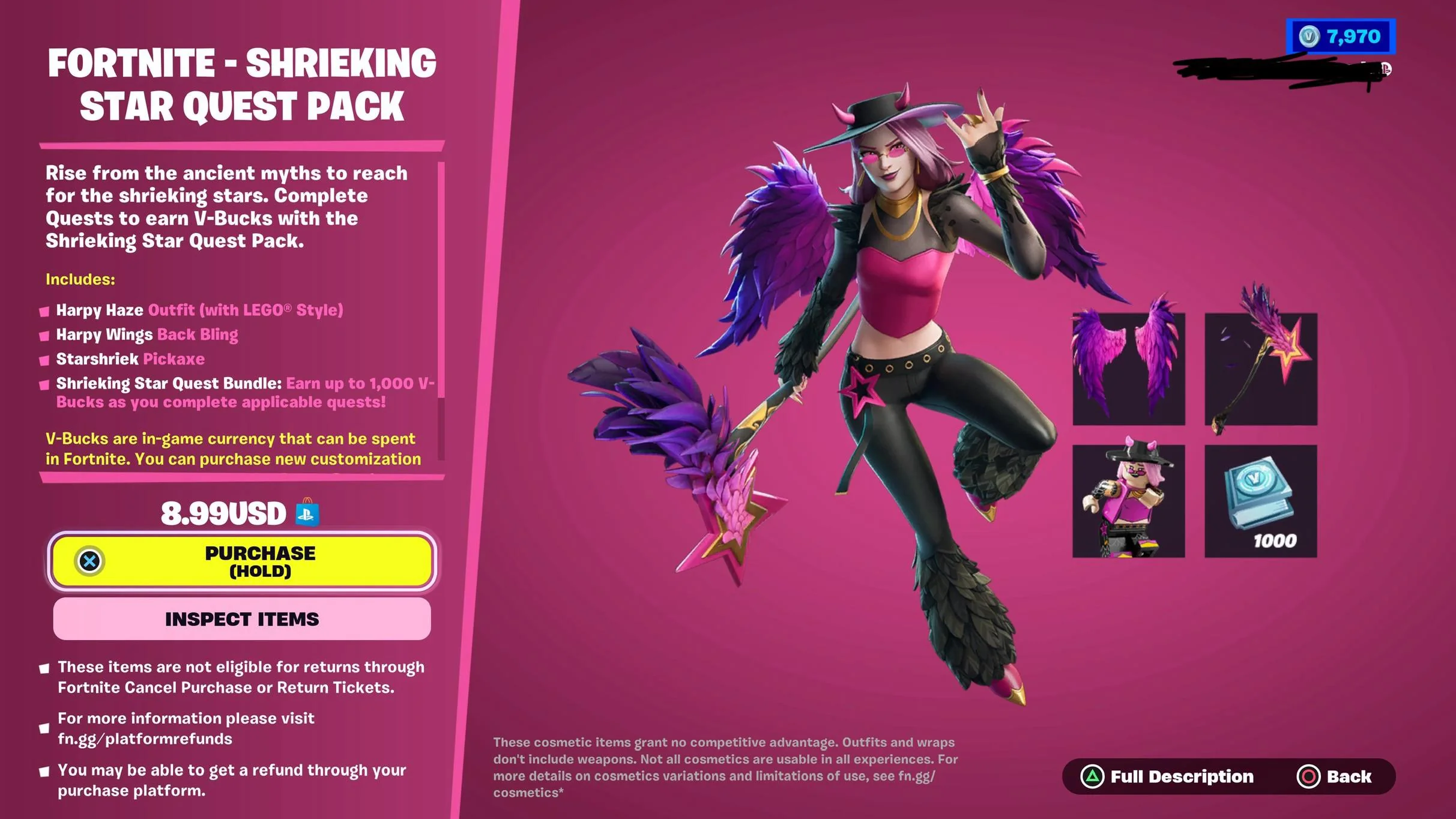 How to Get Shrieking Star Quest Pack in Fortnite?