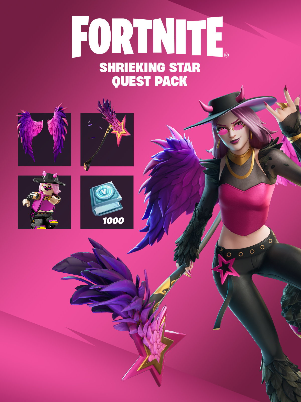 How to Get Shrieking Star Quest Pack in Fortnite?