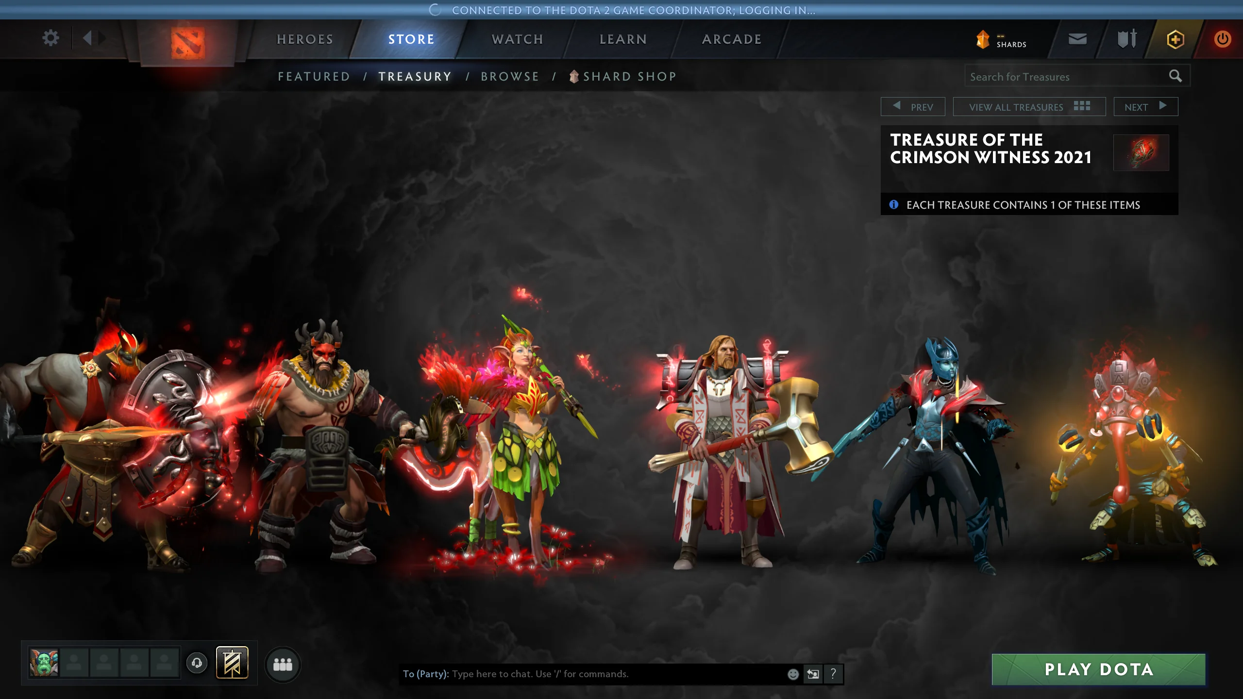 TI13 Treasure of the Crimson Witness 2024 Drops: How To Get It?