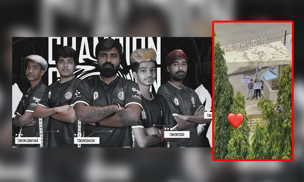 Watch: TSM Entity surprised by heartwarming fans