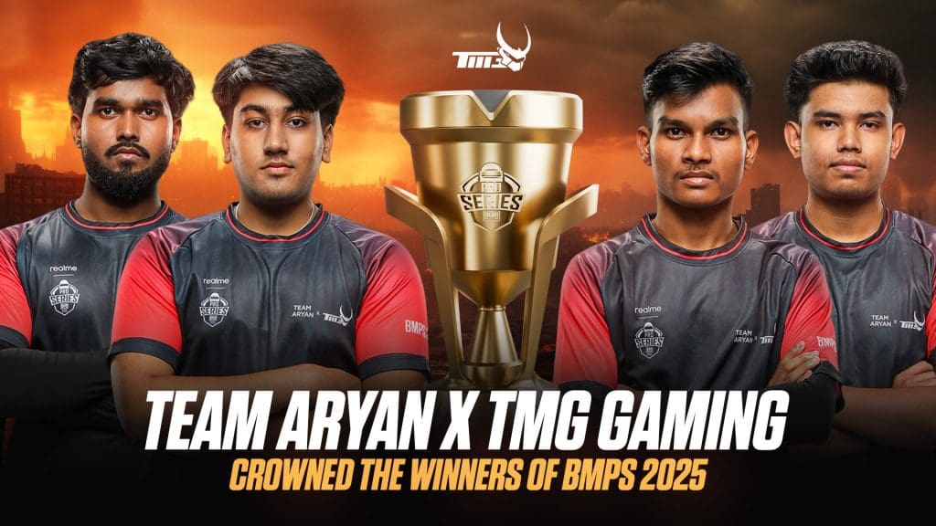 Team Aryan x TMG Gaming Crowned the Winners of BMPS 2025