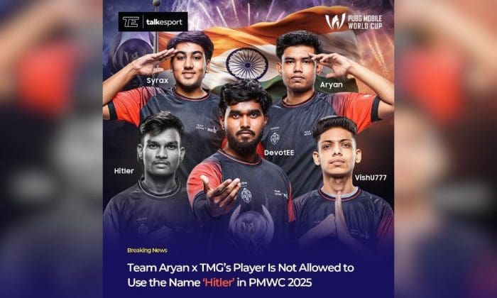 Team Aryan x TMG Player Prohibited from Using 'Hitler' In-game Name in ...