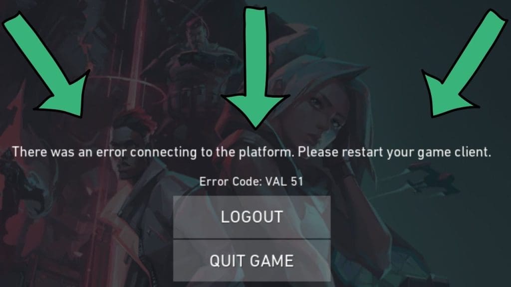 How To Fix The There Was An Error Connecting To The Platform In Valorant