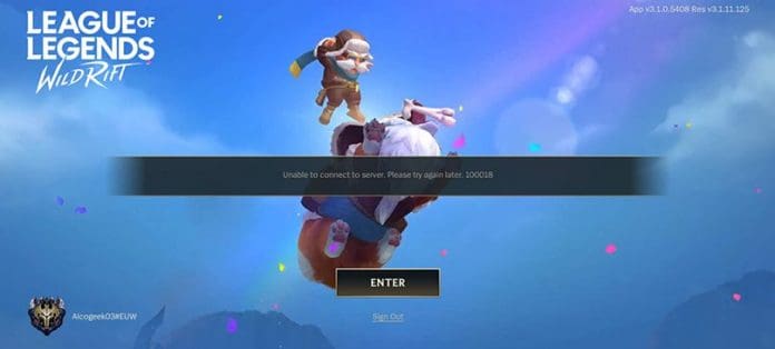How to Fix “Unable to Connect to Server” in Wild Rift?