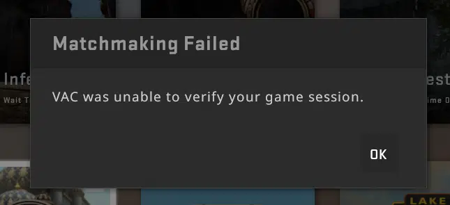 How to fix CS:GO's 'VAC unable to verify' error » TalkEsport
